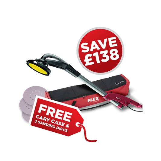 Flex GE5 R Flat Edge Sander (110v) | Gyproc Tools